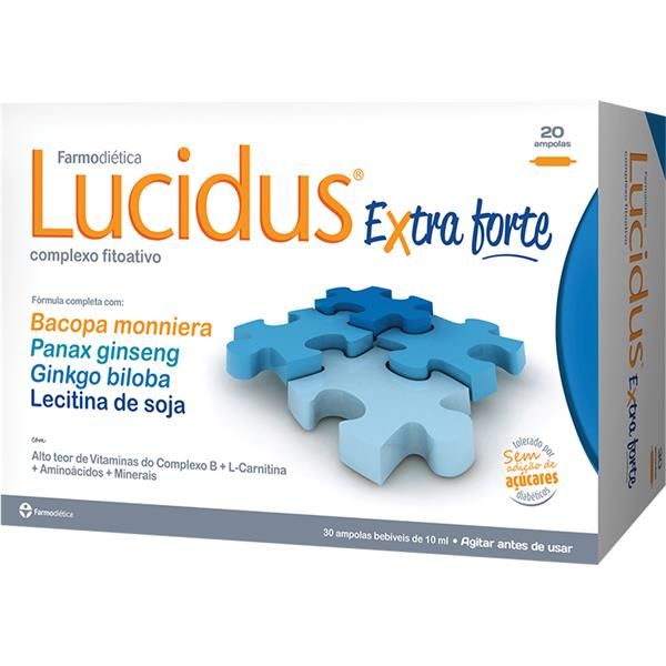 LUCIDUS EXTRA FORTE 30amp - LojaNatur
