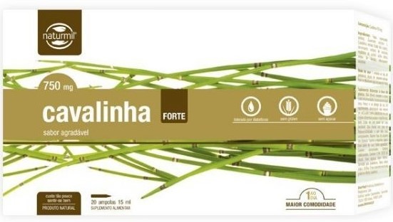 CAVALINHA FORTE 750mg 20amp - LojaNatur